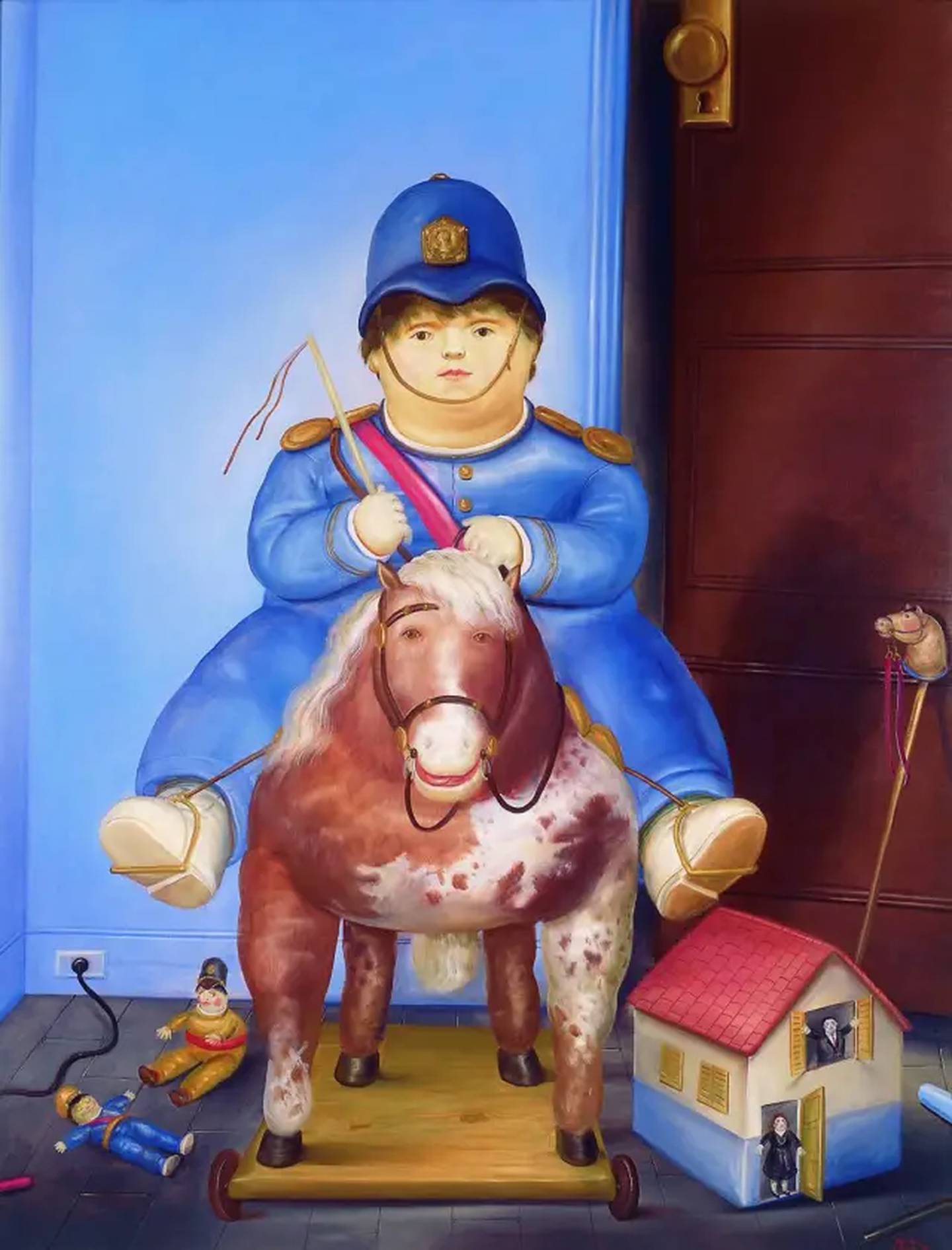 Fernando Botero y la historia de 'Pedrito a caballo', el cuadro más ...