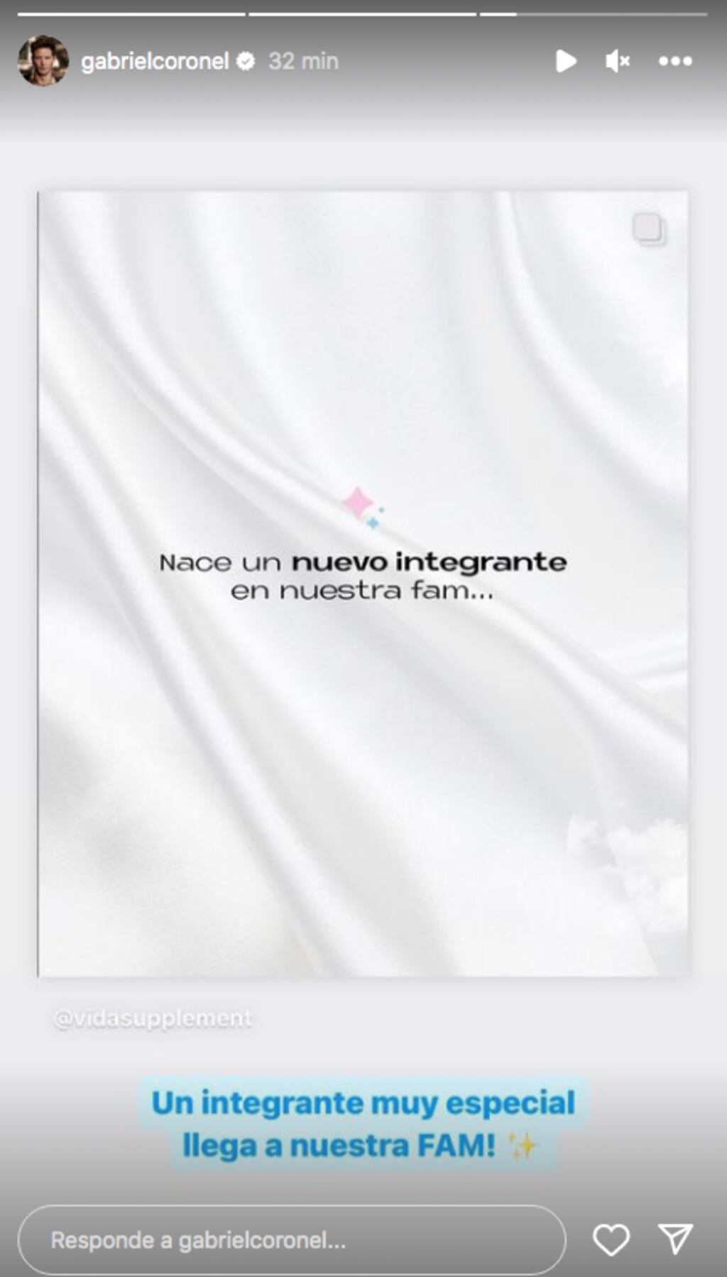 Daniela Ospina y Gabriel Coronel anunciaron el nuevo integrante que ...