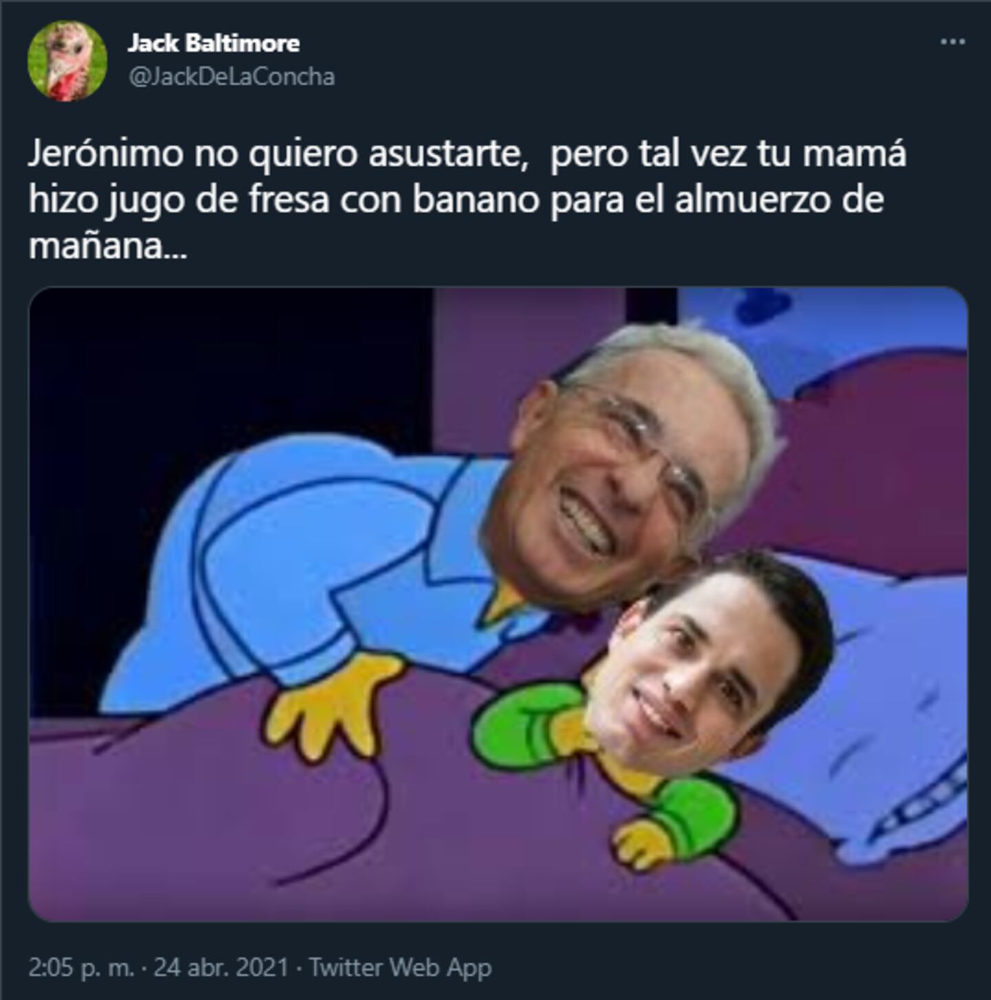 Los memes tras revelación del jugo se que tomó Jerónimo Uribe ...