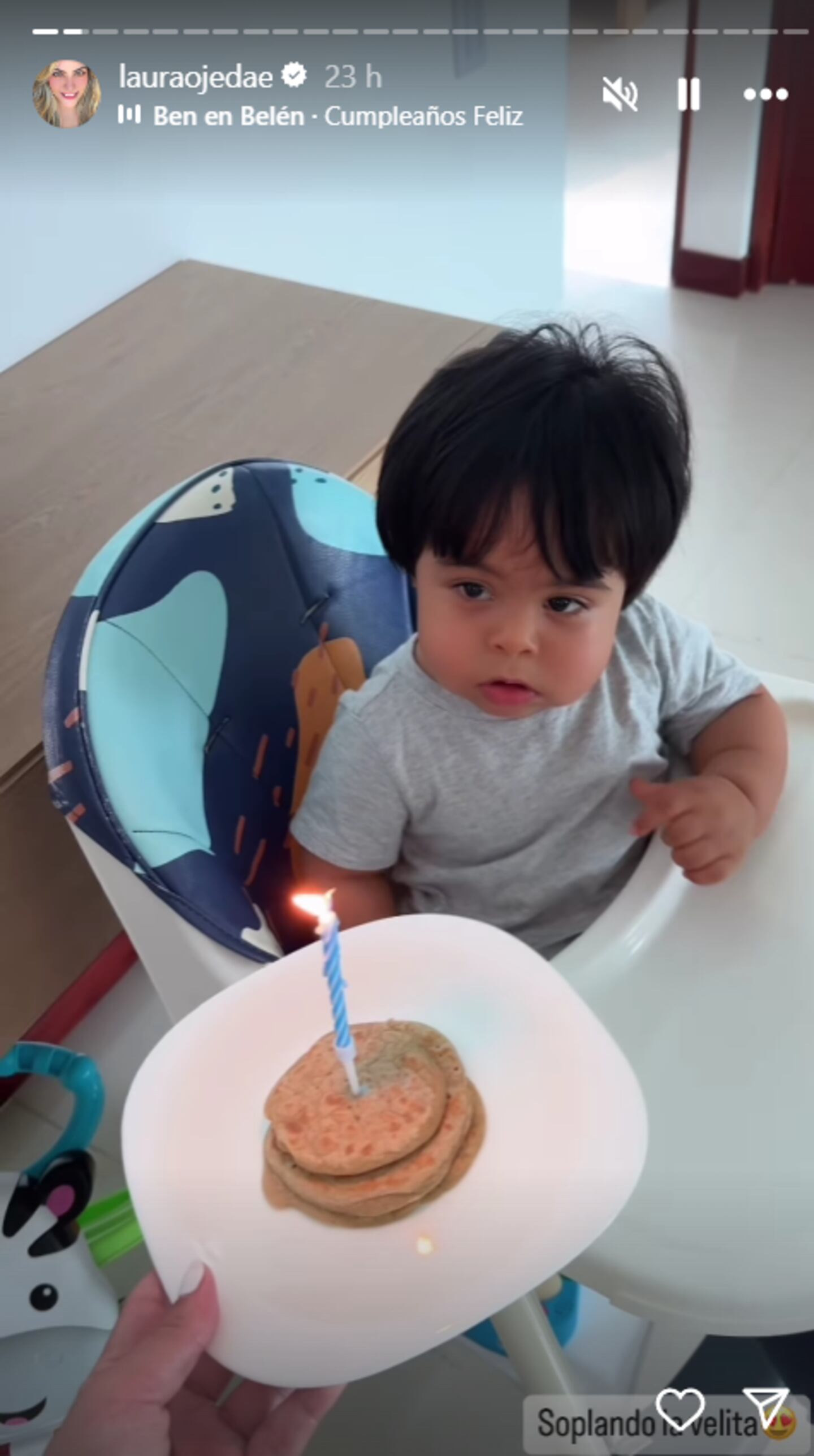 Nieto de Gustavo Petro tuvo humilde fiesta en su primer año de vida ...