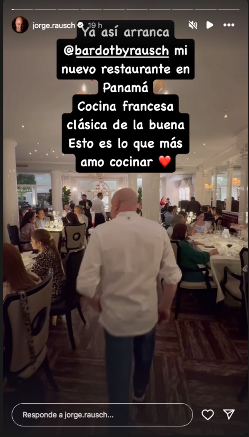 Jorge Rausch de MasterChef Celebrity abrió nuevo negocio fuera de ...