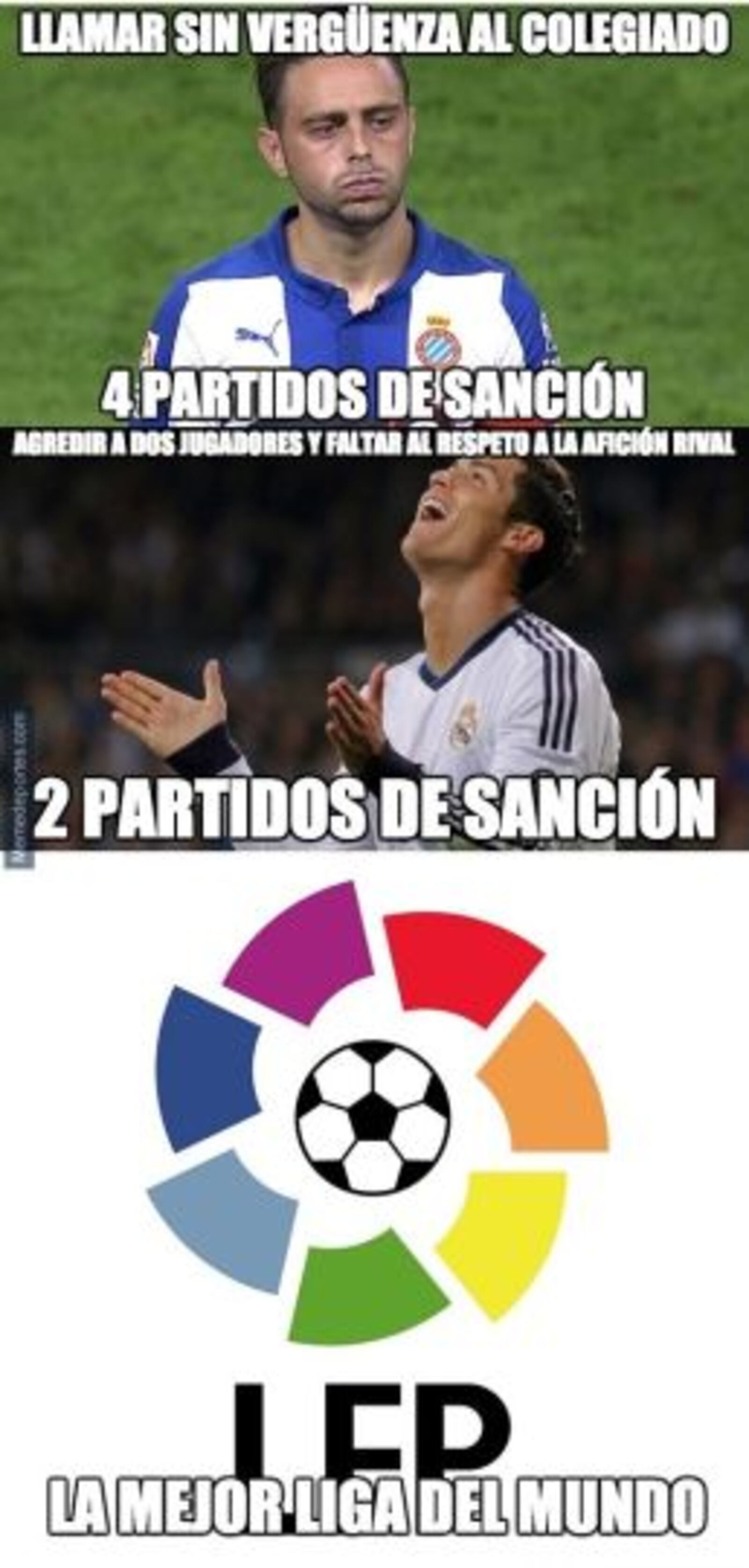 MEMES: Incredulidad ante la sanción a Cristiano Ronaldo tras agresión ...