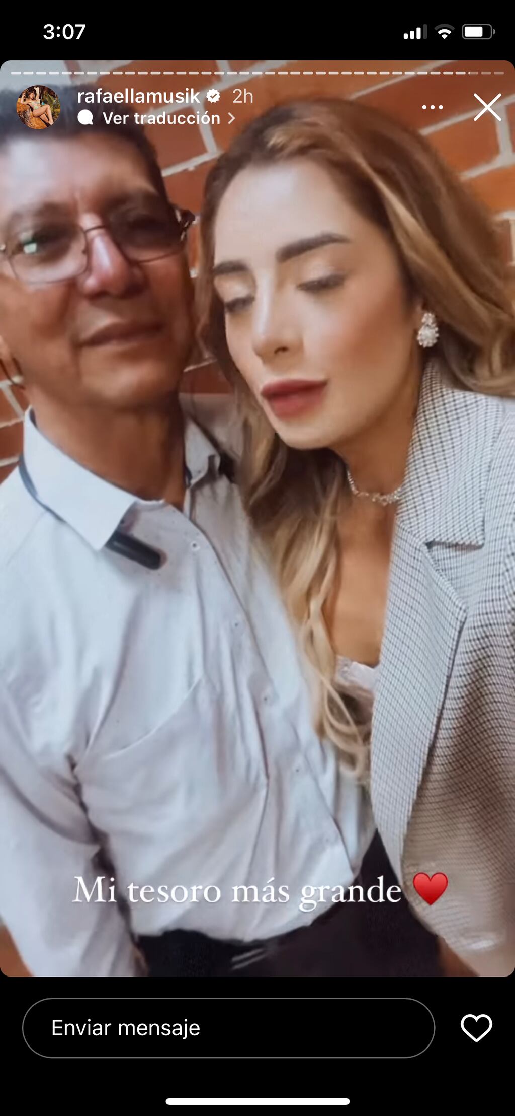 Rafaella, hija de Marbelle mostró al hombre más importante en su vida – Publimetro Colombia