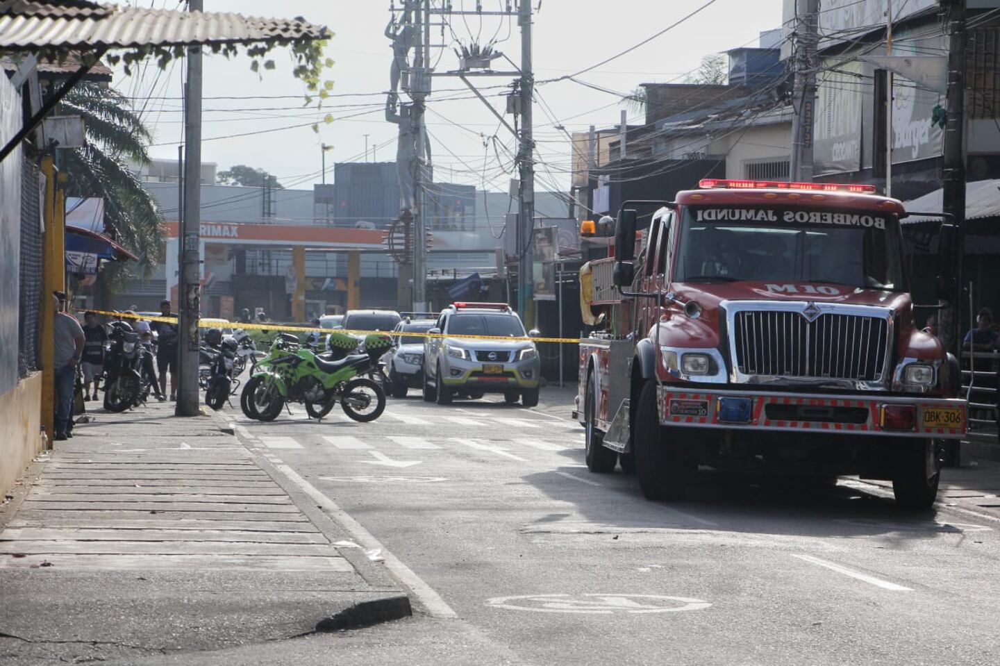 Jamundí: fotos del atentado con moto bomba a un hotel – Publimetro Colombia