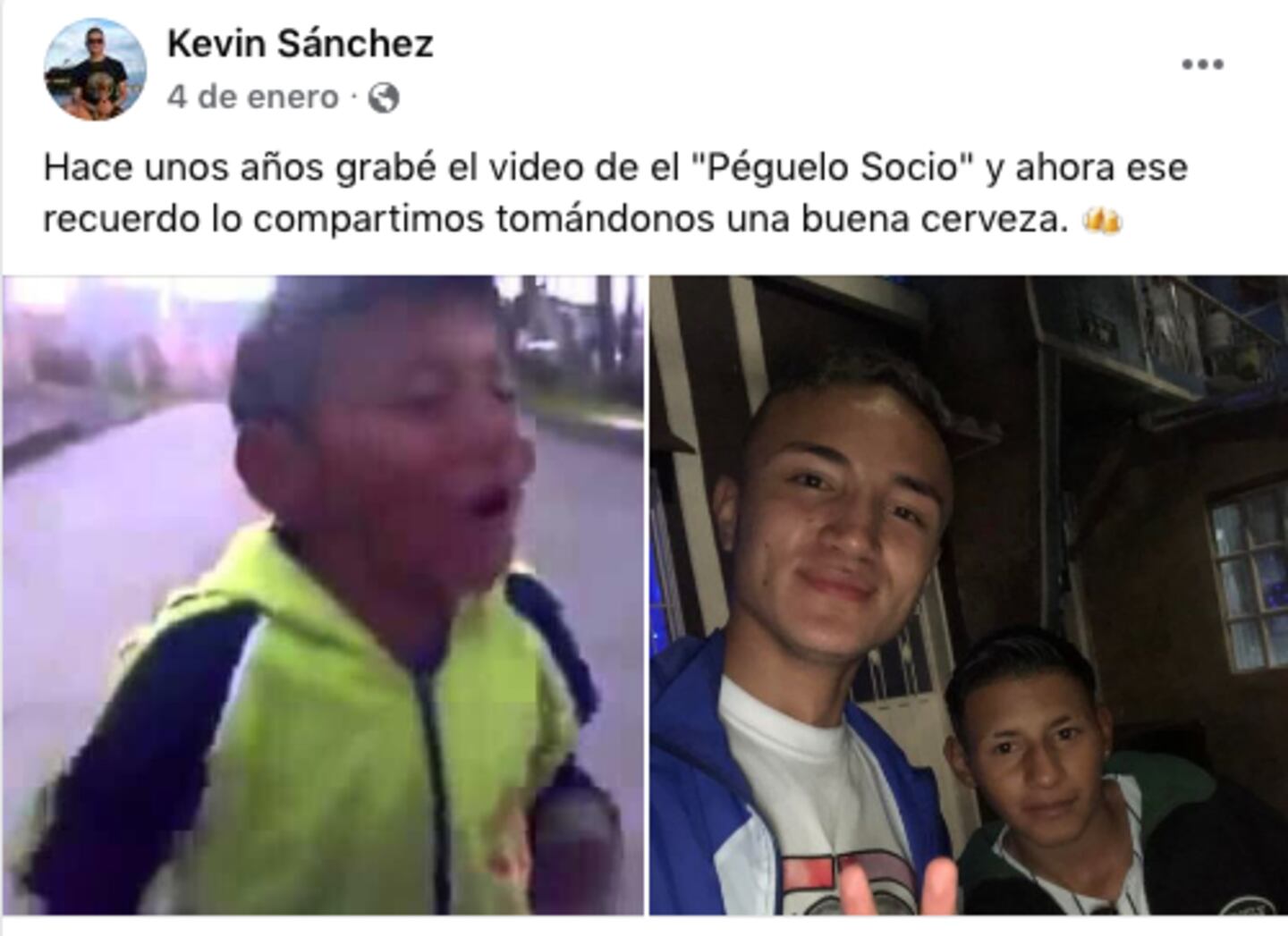 Así se ve actualmente el niño de “Péguelo socio” – Publimetro Colombia